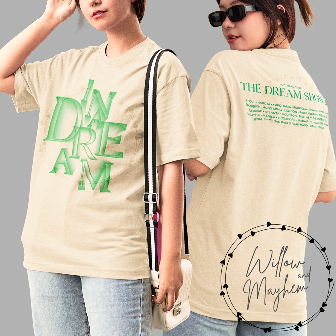 NCT Dream Tour in A Dream Shirt, the Dream Show 2 Concert Tee, NCT ...