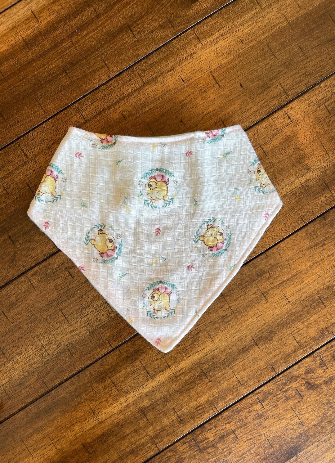 Super Sweet Winnie the Pooh Bandana Drool Bib - Etsy