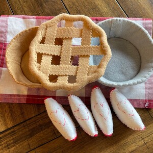 Felt Play Apple Pie - Etsy