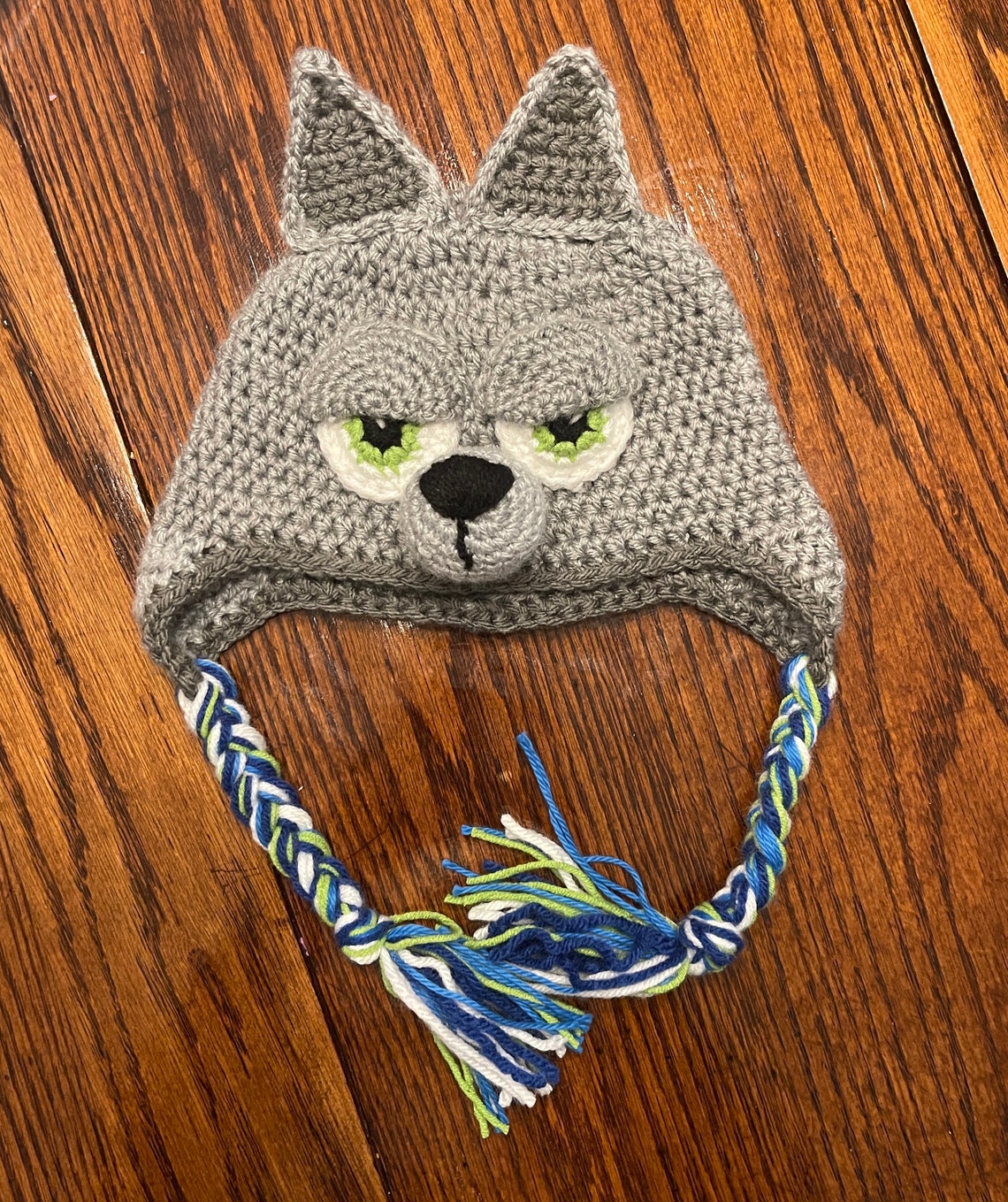Crochet Wolf Hat - Etsy