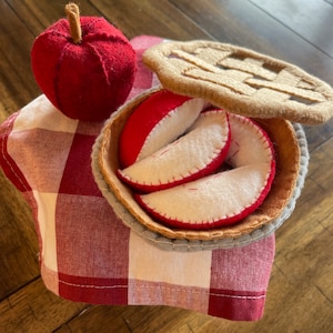 Felt Play Apple Pie - Etsy