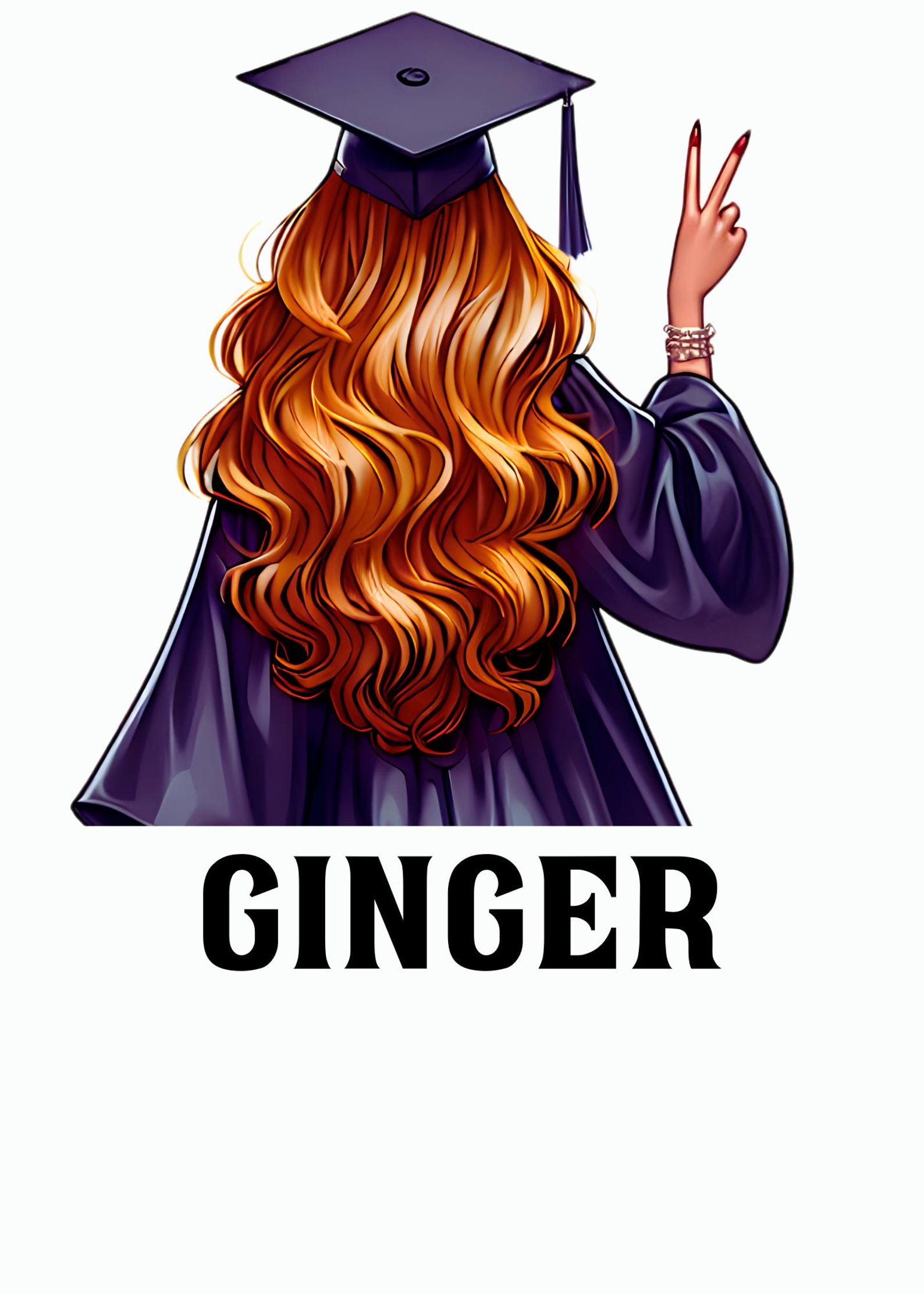 Graduation Greeting Card Custom Personalized: Fashionable Woman Walking ...