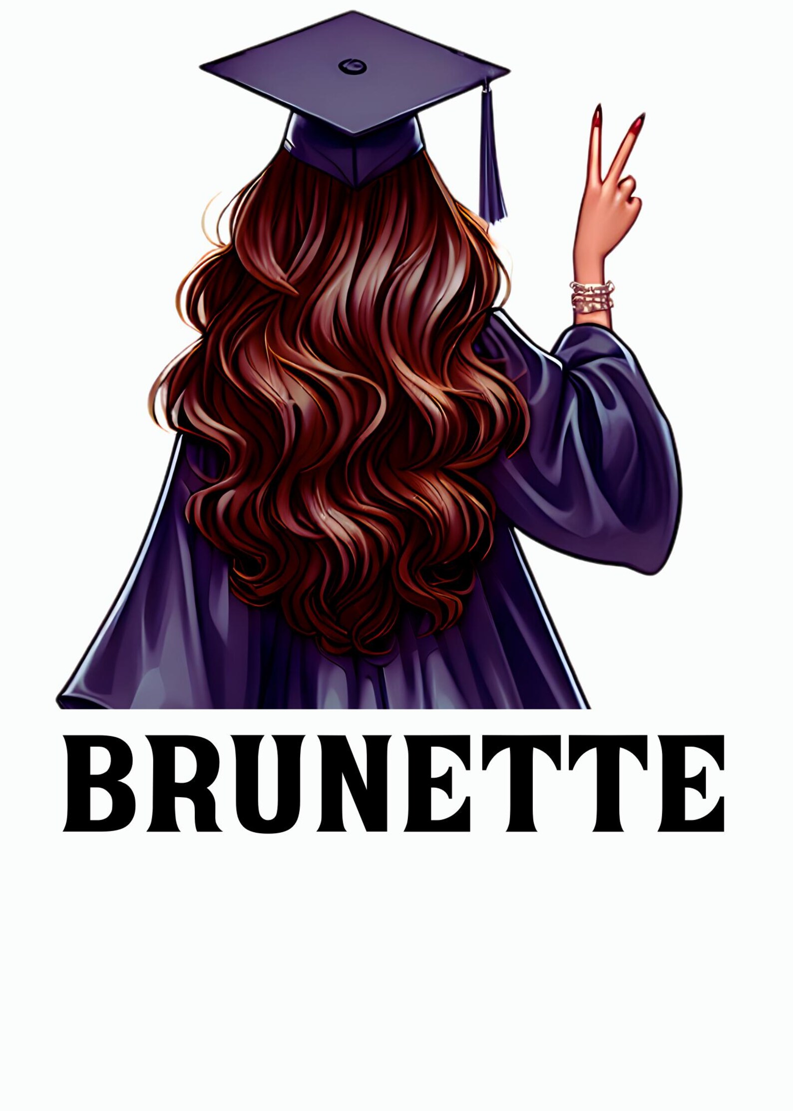 Graduation Greeting Card Custom Personalized: Fashionable Woman Walking ...