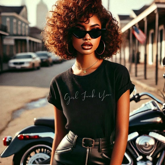 Girl F You Simple Letter Minimalist Fashion Graphic Soft style Black Slogan T shirt Mood Vibe Check Graphic Tee Etsy