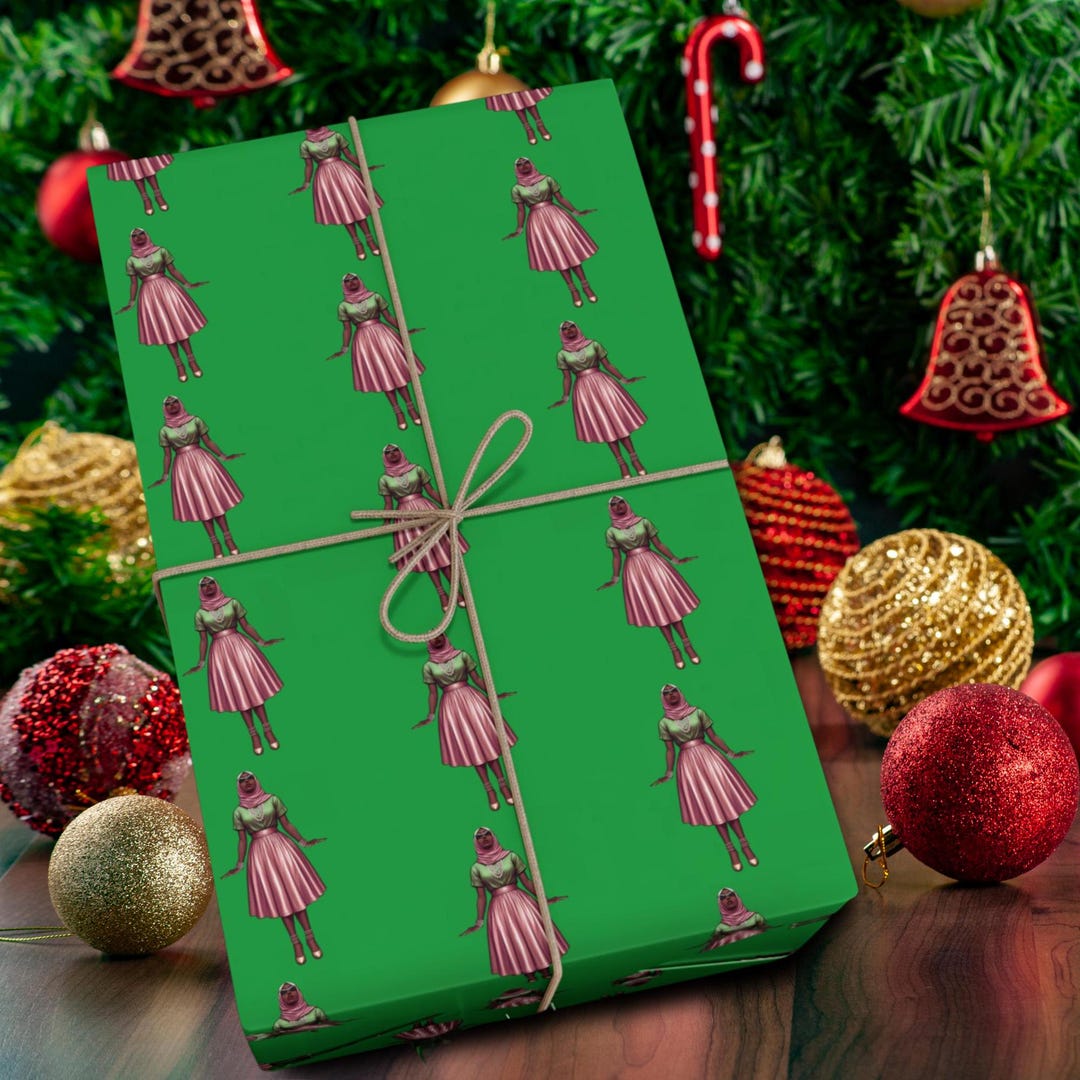 SOLD OUT Alpha Kappa Alpha Ivy Stance Sorority Gift Wrap Paper AKA ...