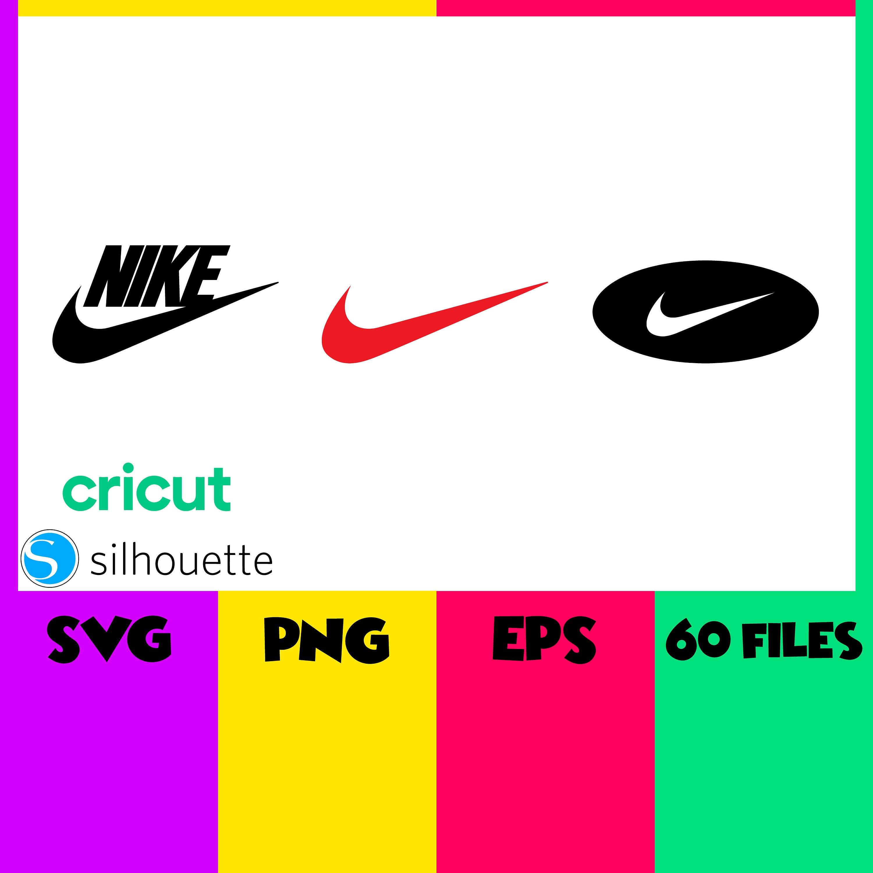 Nike SVG SVG Files Of Nike Logos Nike SVG Bundle Cricut | Etsy