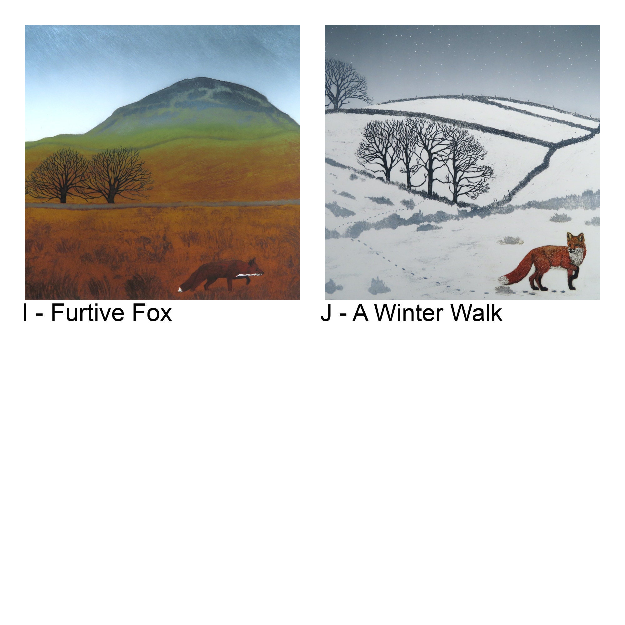 Your Choice of 10 X Square Greetings Cards - Etsy UK