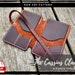 Leather Tool Roll PDF PATTERN - Leather Case Tote Bag Purse Digital ...