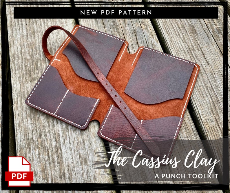 Leather Tool Roll PDF PATTERN Leather Case Tote Bag Purse | Etsy