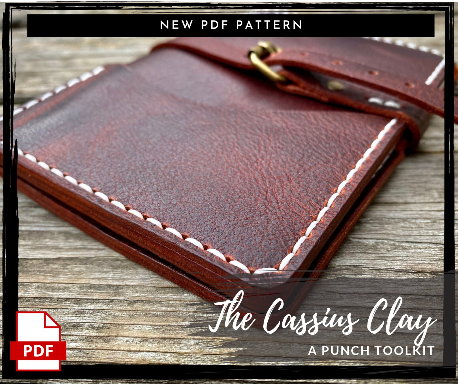 Leather Tool Roll PDF PATTERN - Leather Case Tote Bag Purse Digital ...