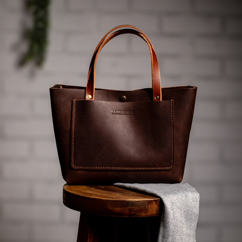 Genuine Leather Handbags - Etsy