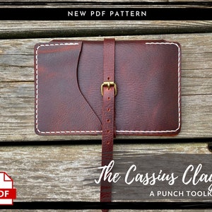 Leather Tool Roll PDF PATTERN - Leather Case Tote Bag Purse Digital ...