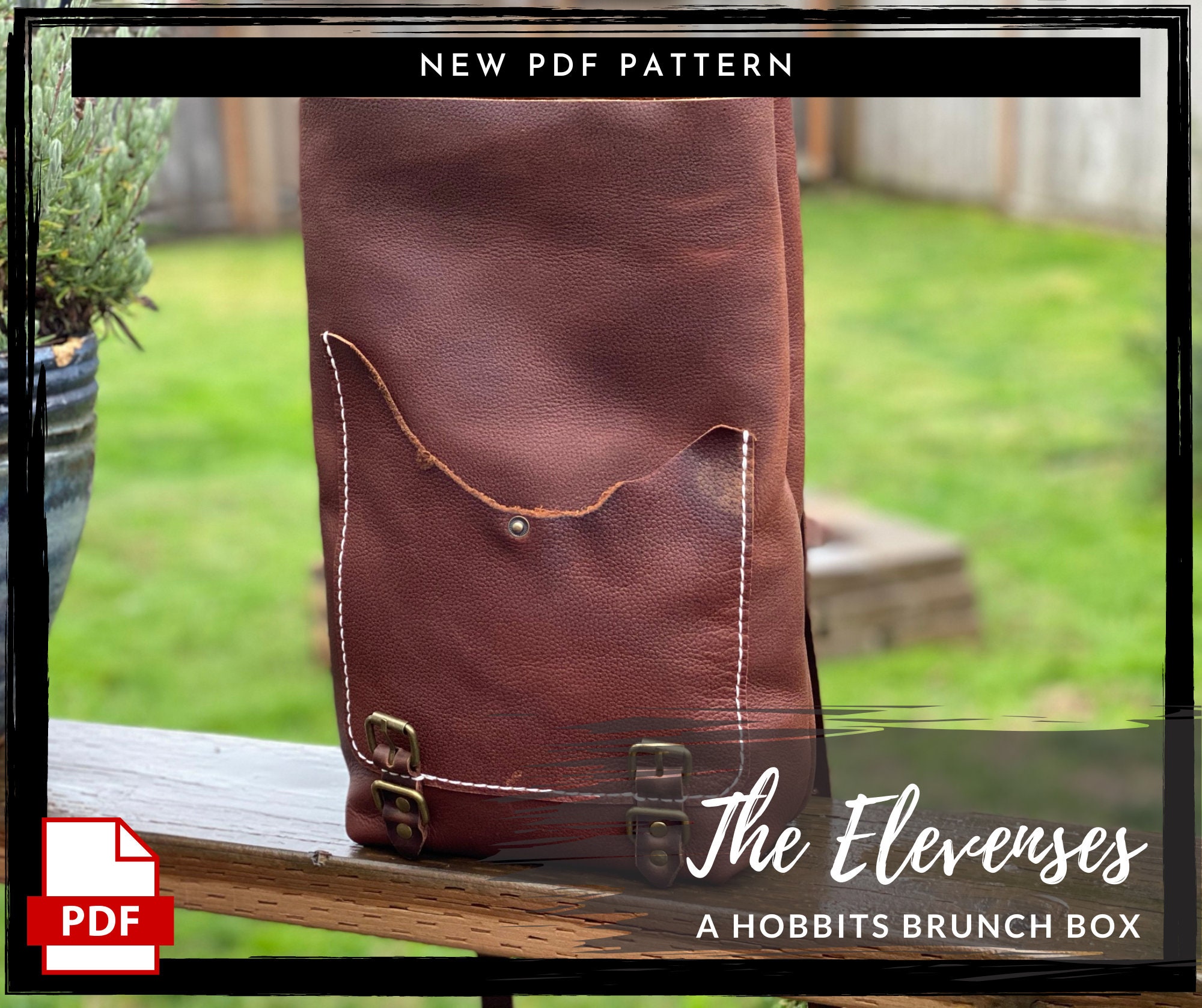 Leather Backpack PDF PATTERN Leather Bag Tote Bag Purse - Etsy