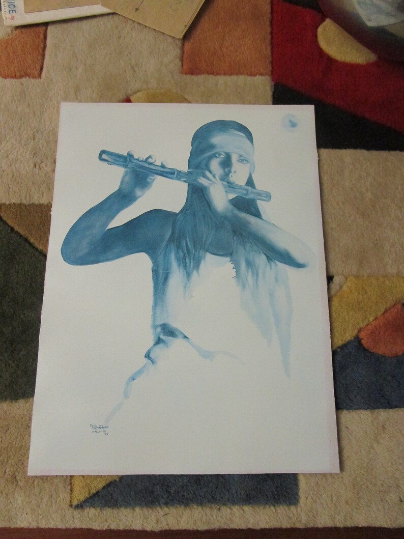 1975 'morning' by Popo & Ruby Lee Art Print - Etsy