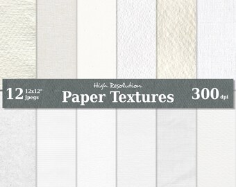 Watercolor Paper Textures Digital Papers Seamless - Etsy