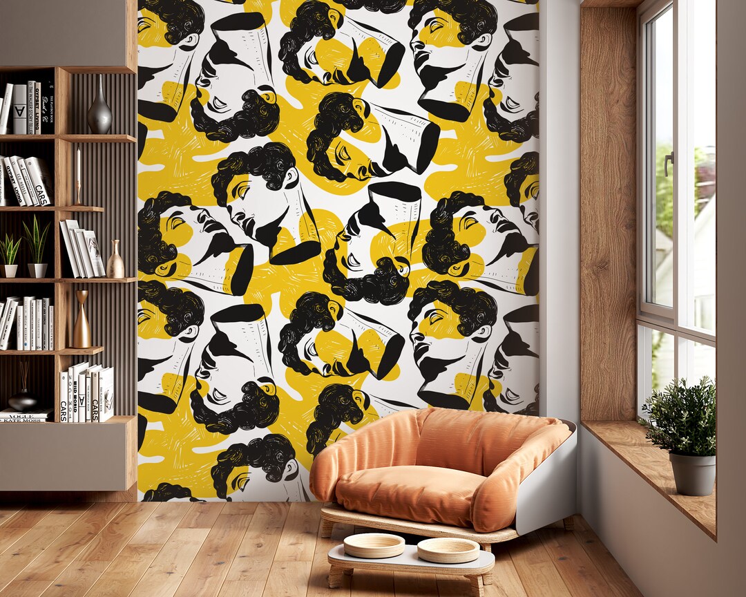 Pop Art Decorative Wallpaper Peel and Stick - Canvas Wallpaper - Pop ...