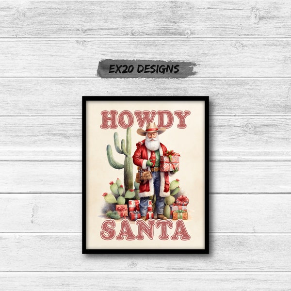 Western Christmas - Etsy