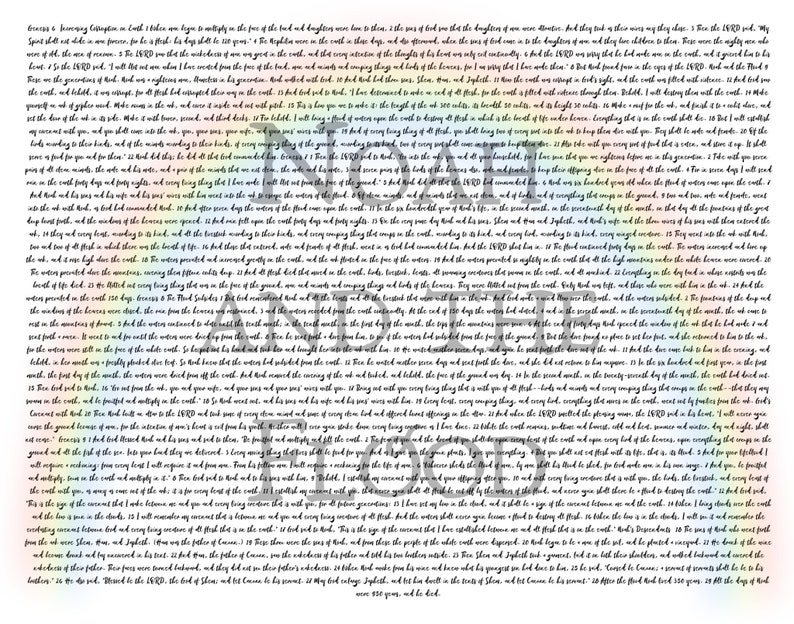 The Story of Noah, the Flood, God's Promise, and the Rainbow ...