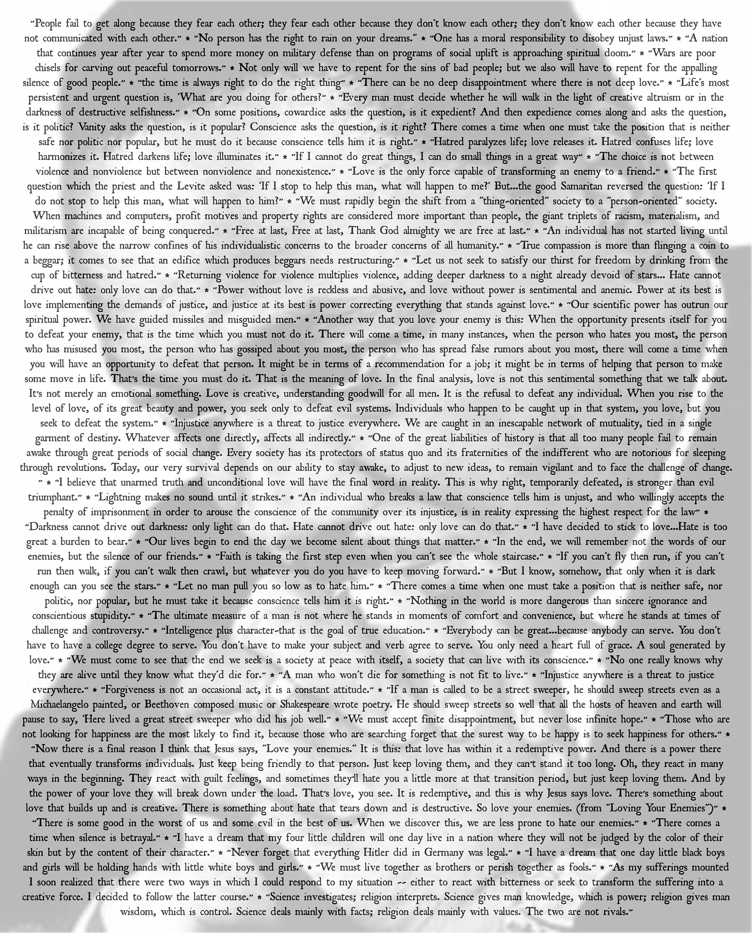 Martin Luther King Jr Art Print DIGITAL DOWNLOAD, I Have a Dream and 60 ...