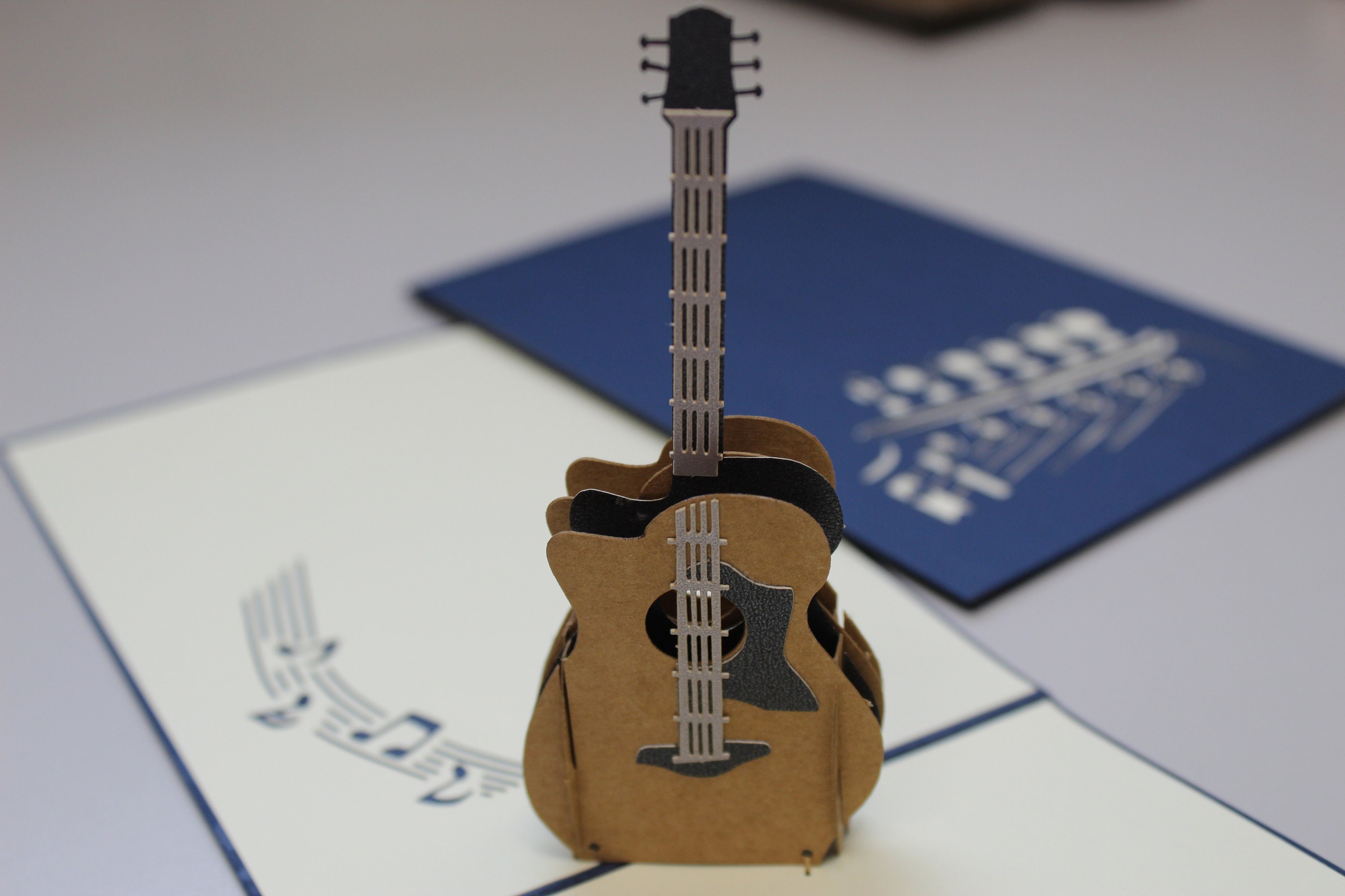 Music Lover Pop up Card, 3D Popup Greeting Cards, Happy Birthday Card ...