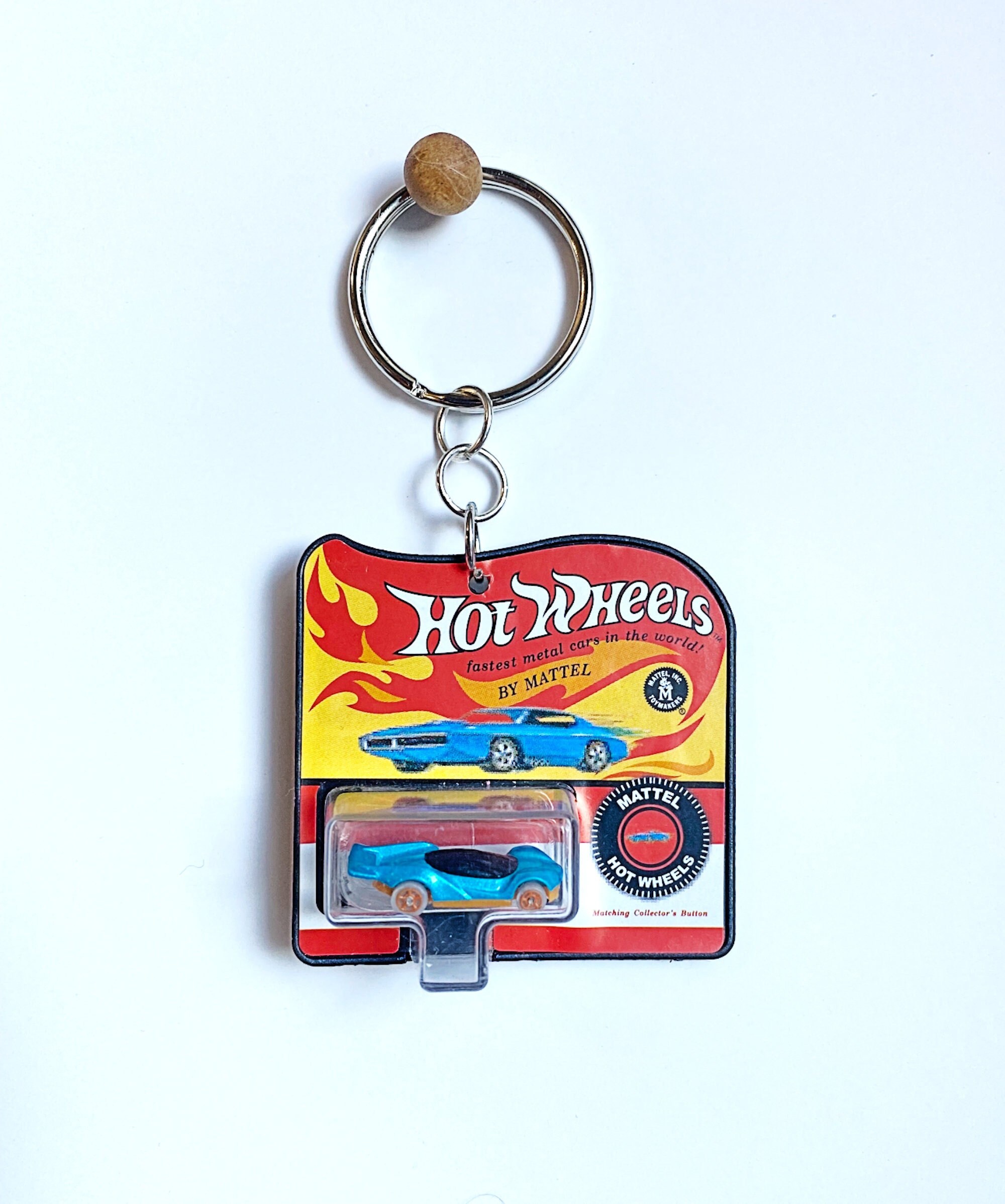 Vintage Hot Wheels Car Keychain - Etsy