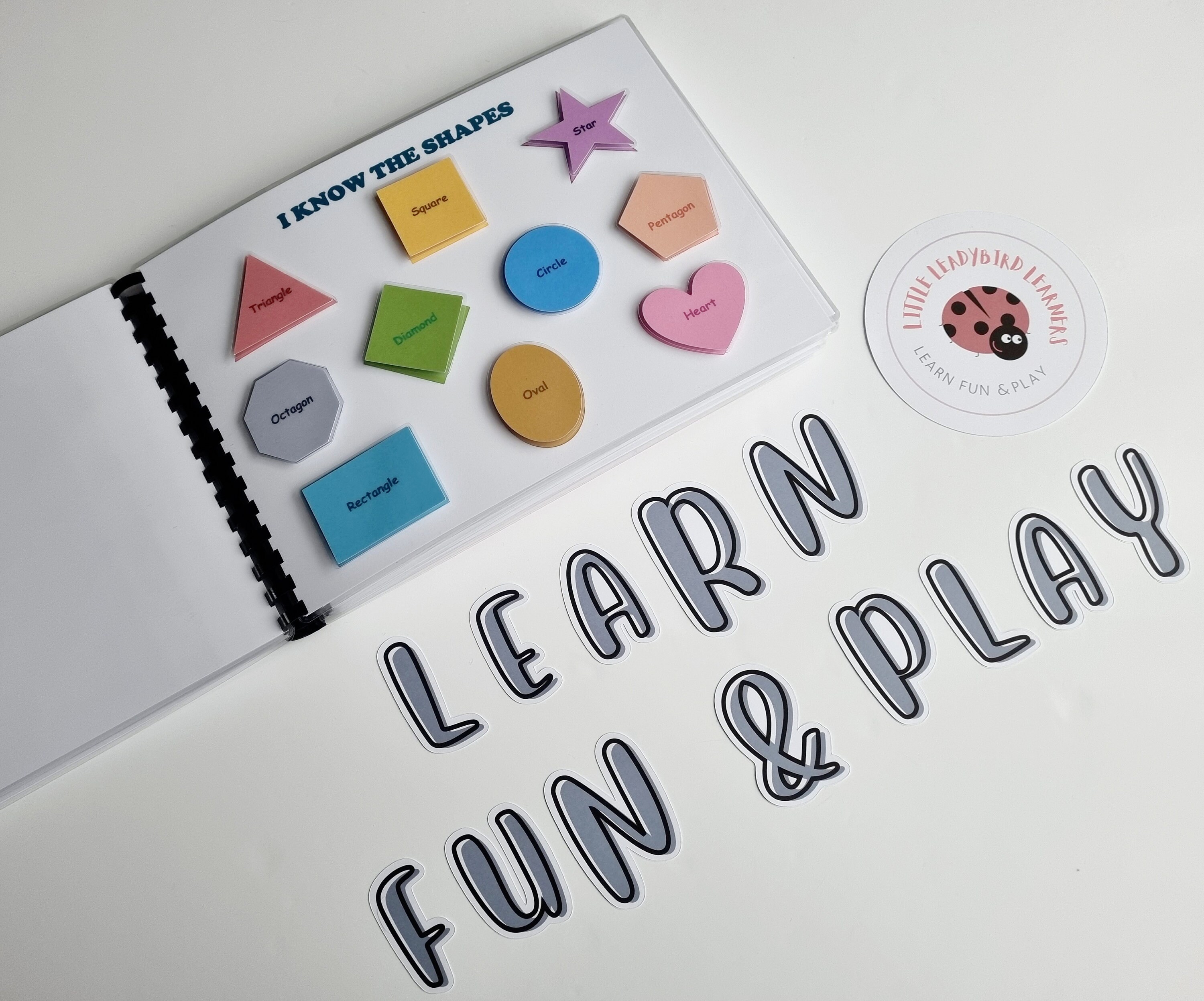 Personalised Busy Book Busy Binder Learning Book - Etsy