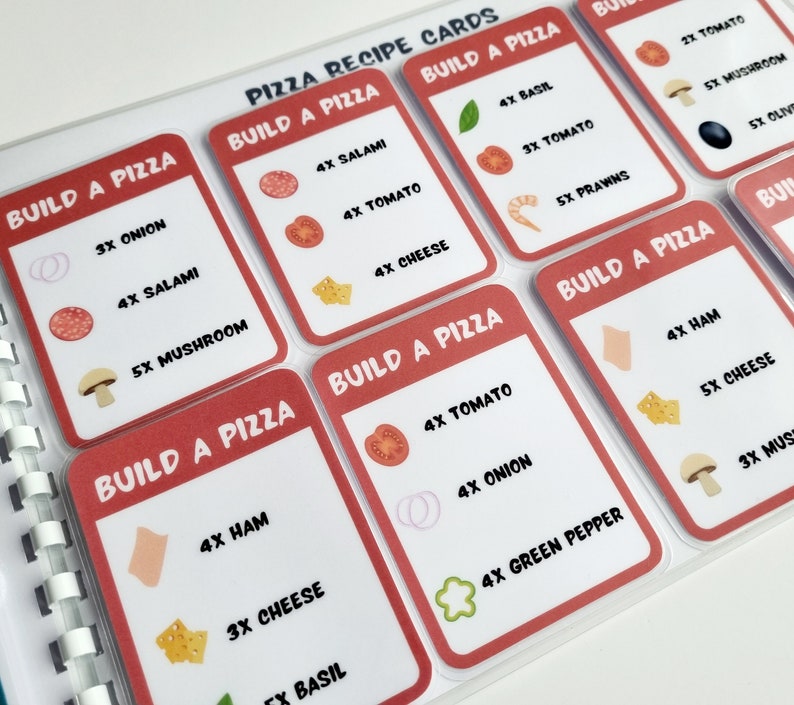 Pizza Counting Activity Preschool Numbers 1 to 10 Count - Etsy