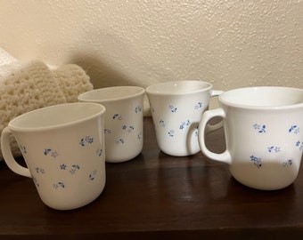 Corelle Blue Flowers - Etsy