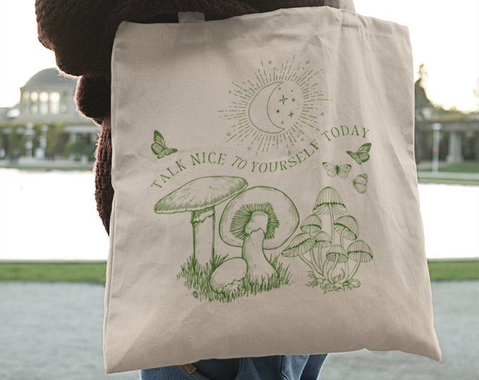 Cottagecore Cute Tote Bag Canvas Tote Bag Grocery Tote Bag - Etsy