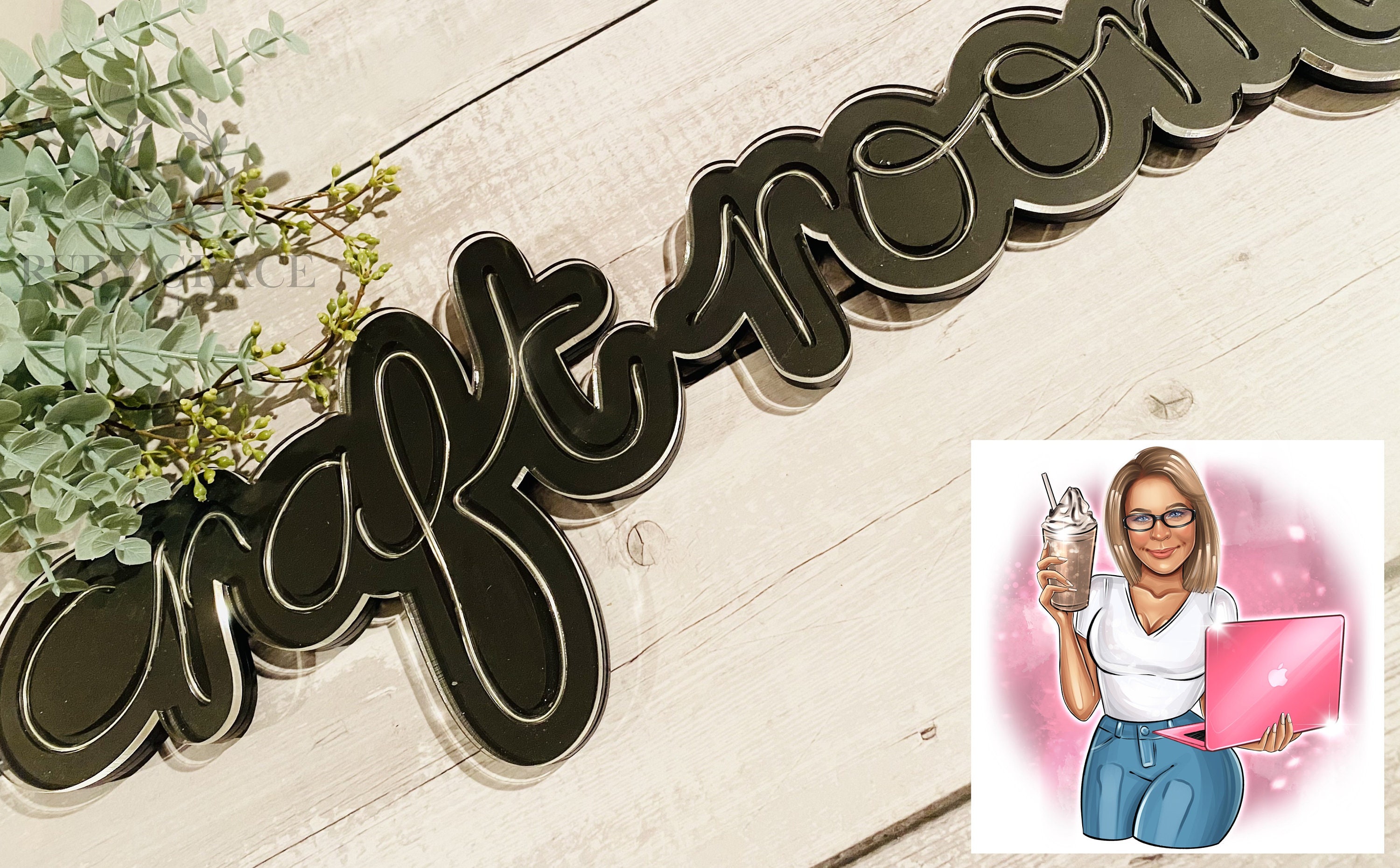 Neon Wire Craft Room Sign DIY Full Instructions | Use the Methodology ...