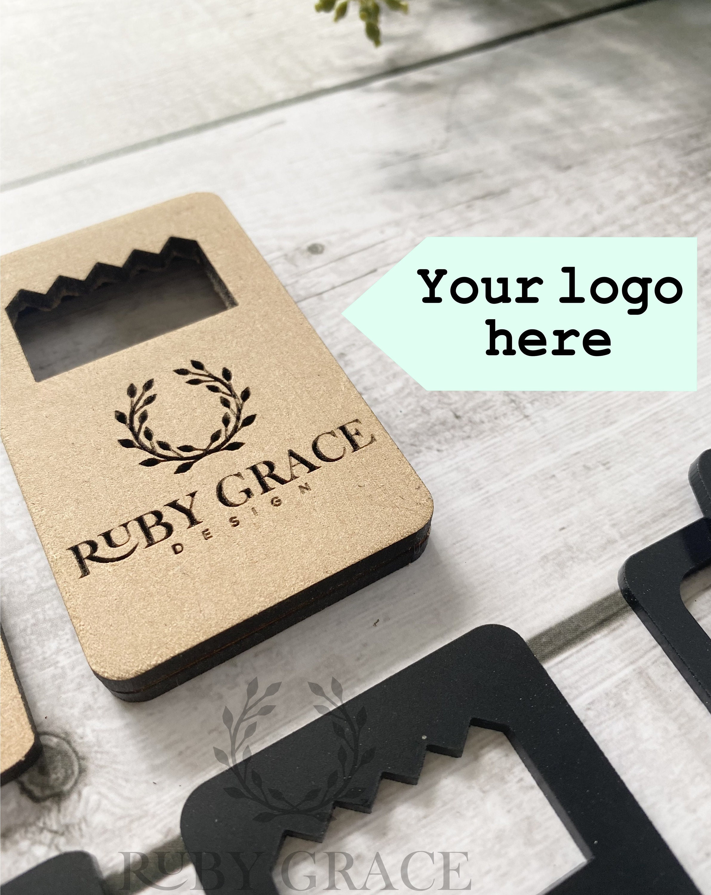 Sign Hanger Sawtooth Hook Template Customisable - SVG Designed for ...