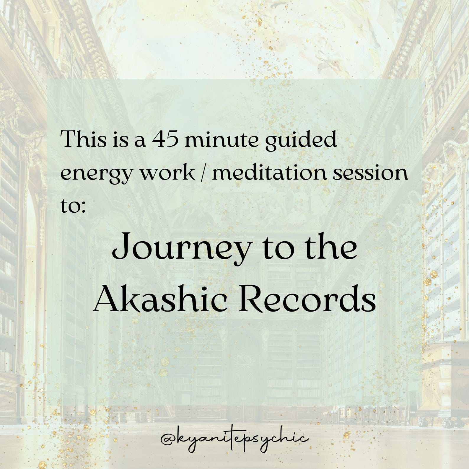 Guided Meditation: Journey to the Akashic Records| 45 Minute MP3 Audio Download - Guided Energy ...