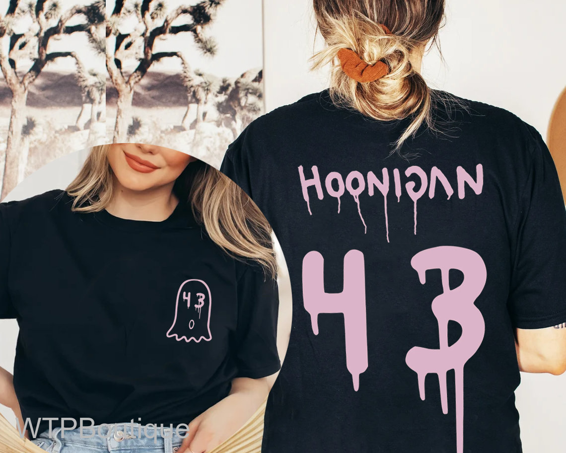 Ken Block Big Ghost 43 Shirt, Hoonigan Ken Block Shirt, Block 43 Shirt ...