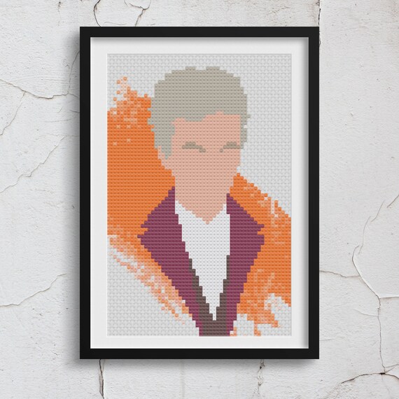 Twelfth Doctor Cross Stitch Pattern PDF - Etsy