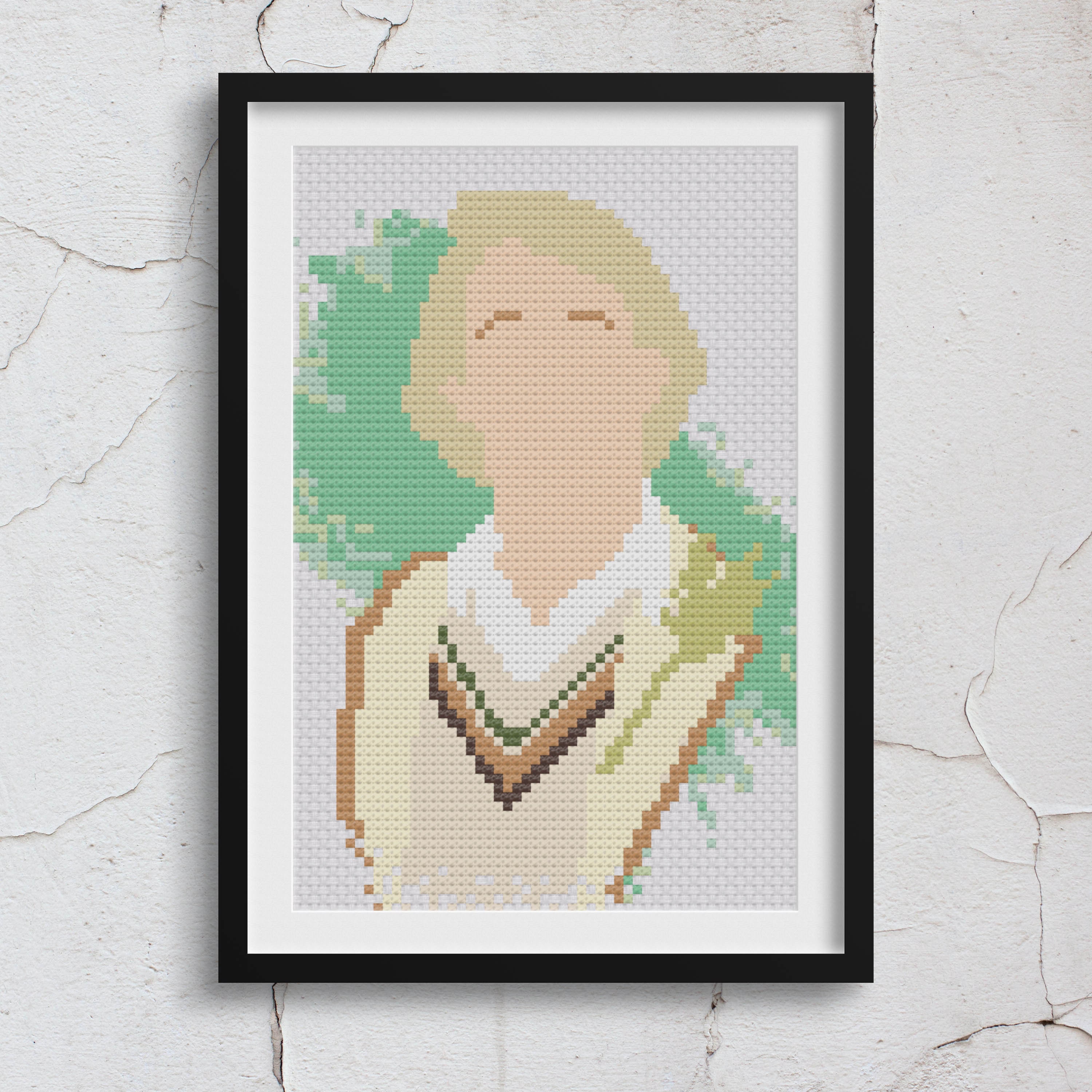 Fifth Doctor Cross Stitch Pattern PDF - Etsy