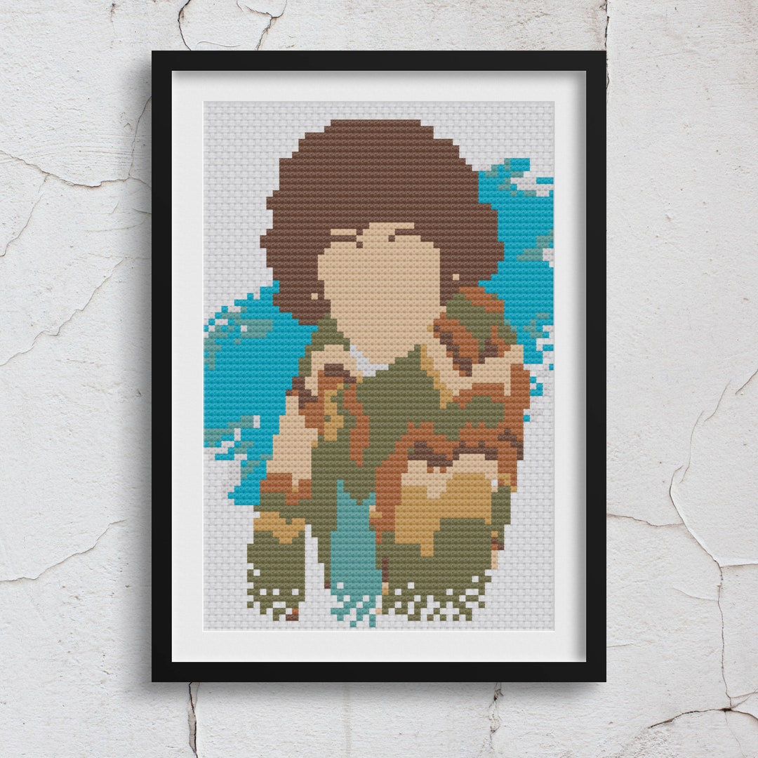 Fourth Doctor Cross Stitch Pattern PDF - Etsy