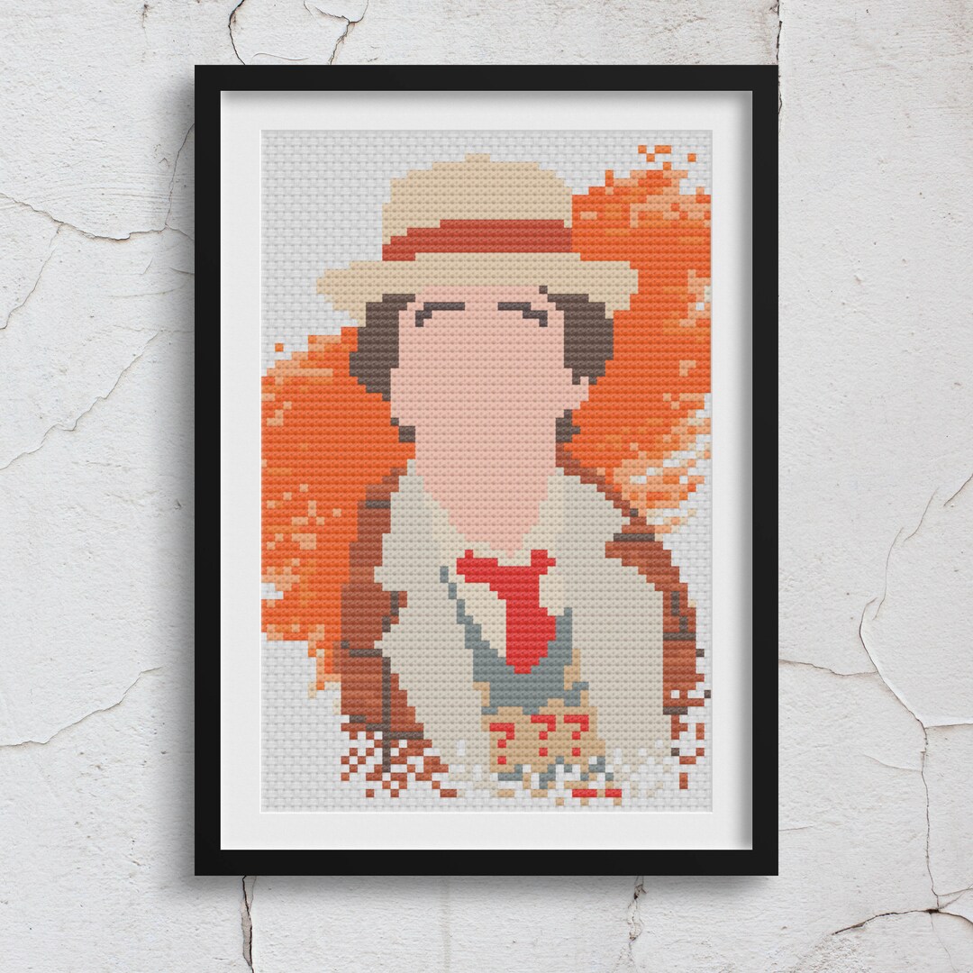 Seventh Doctor Cross Stitch Pattern PDF - Etsy