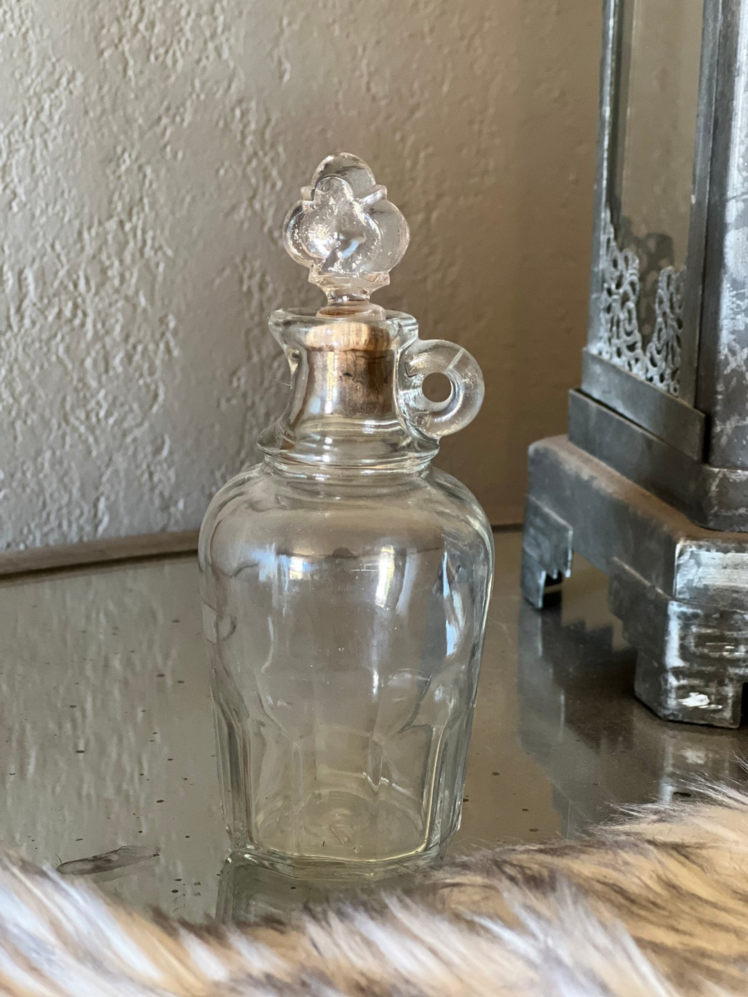 Pretty Olive or Vinegar Bottle - Etsy