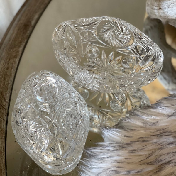 Crystal Candy Dish - Etsy