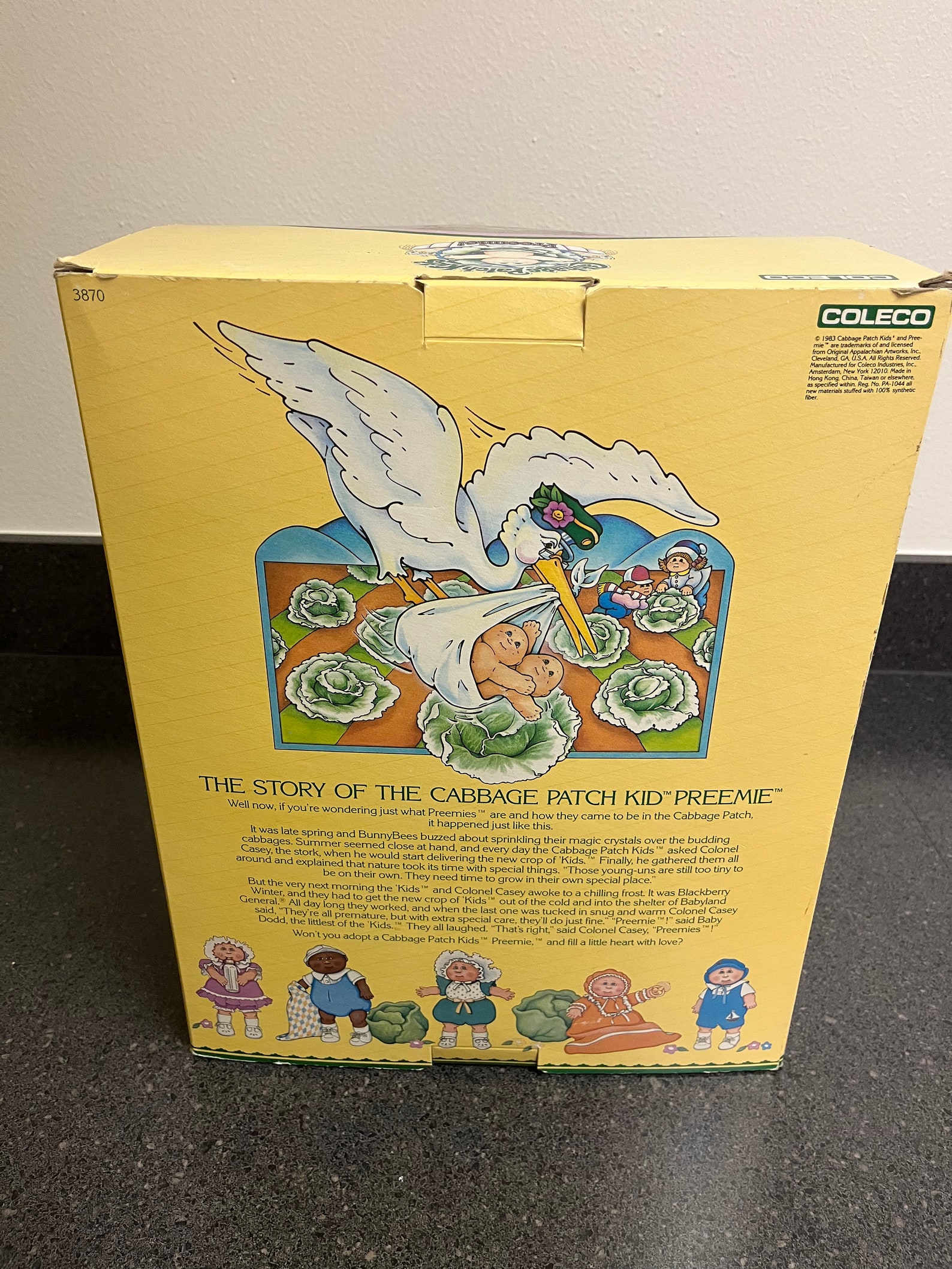 1985 Cabbage Patch Preemie, George Darwin - Etsy