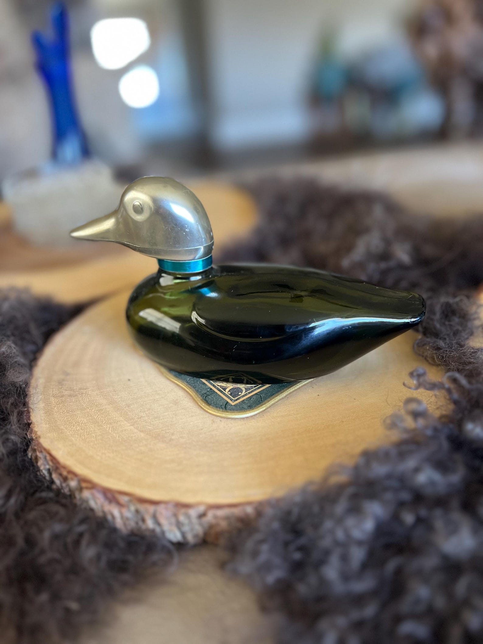 Vintage Avon Mallard Duck Bottle - Etsy