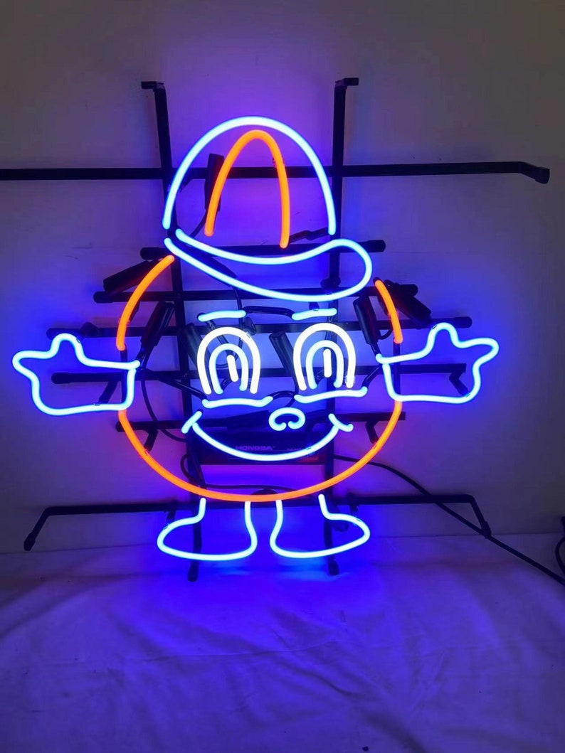 Custom Neon Sign Syracuse University Otto the Orange Neon - Etsy