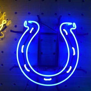 Custom Neon Sign Indianapolis Colts Football Sport Mancave Decor ...