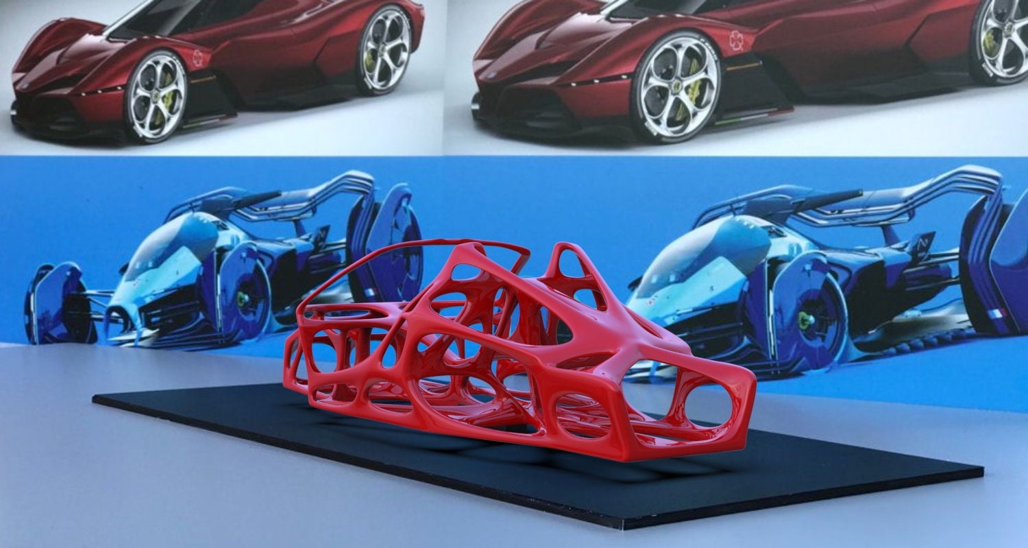 Pagani Huayra Chassis Generative Design Concept RARE & Exclusive Item ...