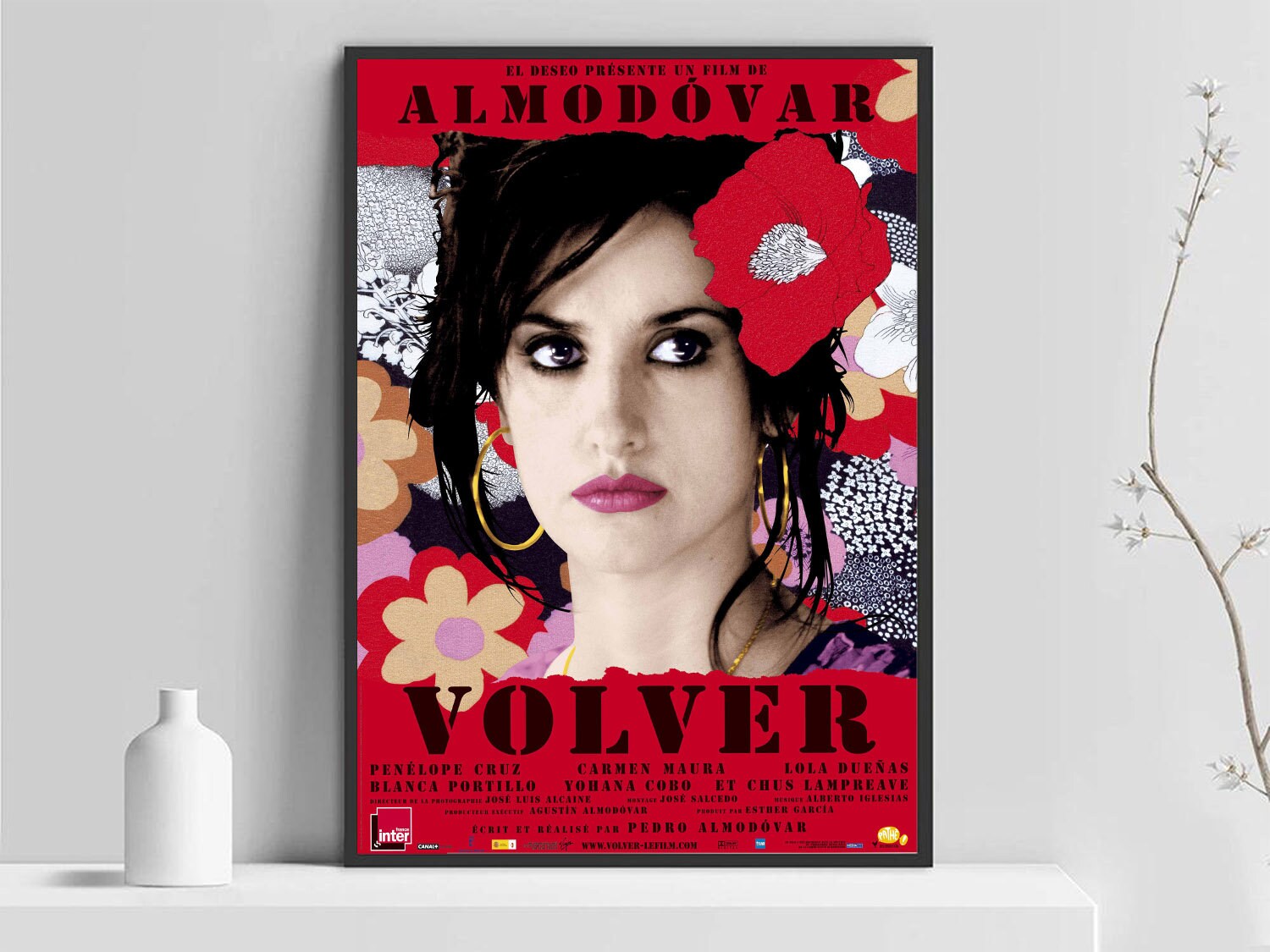 Pedro Almodovar Movie Poster Volver Art Print Retro | Etsy