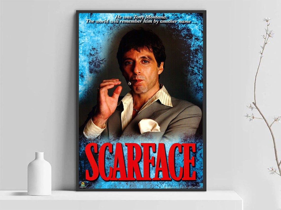 Scarface Movie Art Prints Scarface Film Posters Retro Film | Etsy