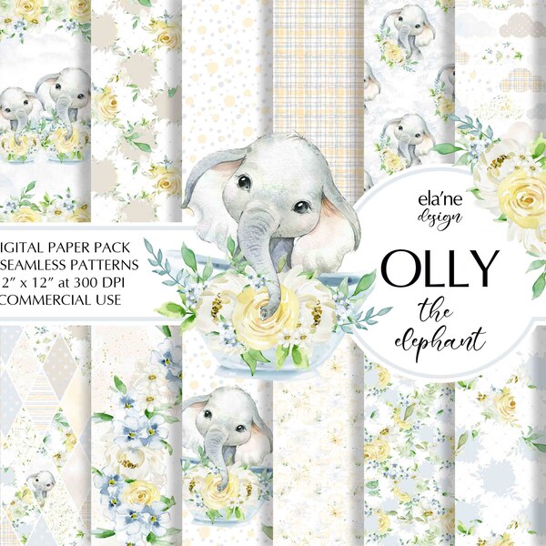 Paper Elephant - Etsy