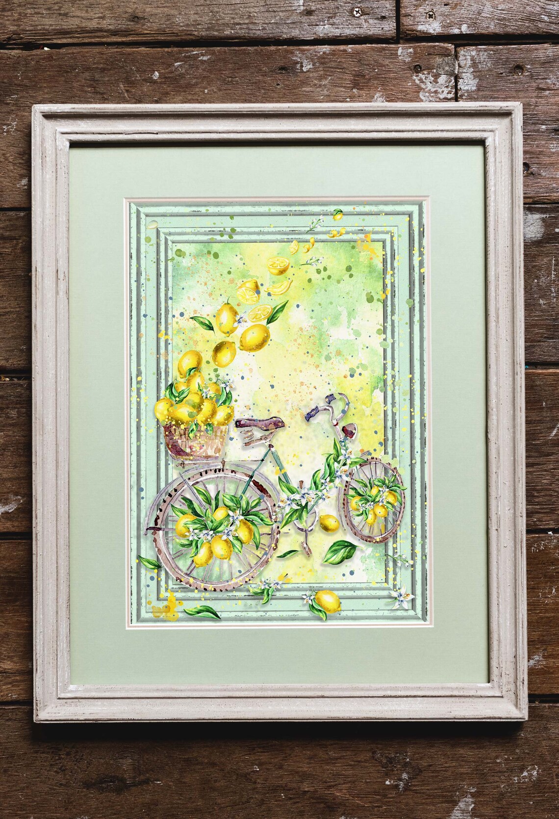 Lemon Sign Printable, Lemon Digital Download, Watercolor Lemon, Lemon ...