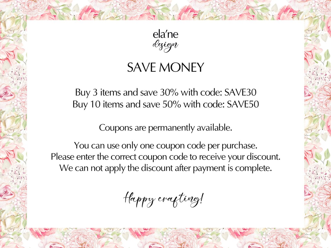 Floral Digital Paper Flower Seamless Pattern Wedding Digital | Etsy