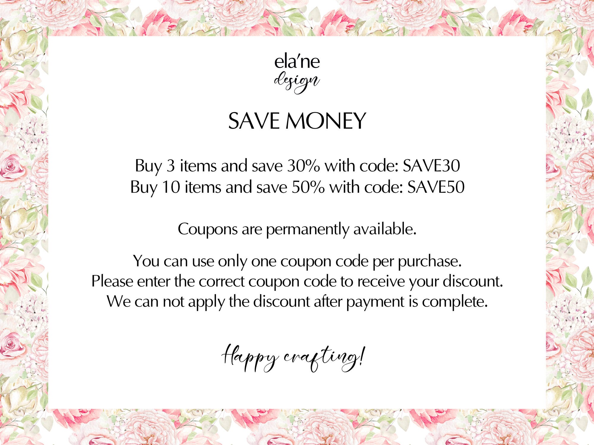 Floral Digital Paper Flower Seamless Pattern Wedding Digital | Etsy